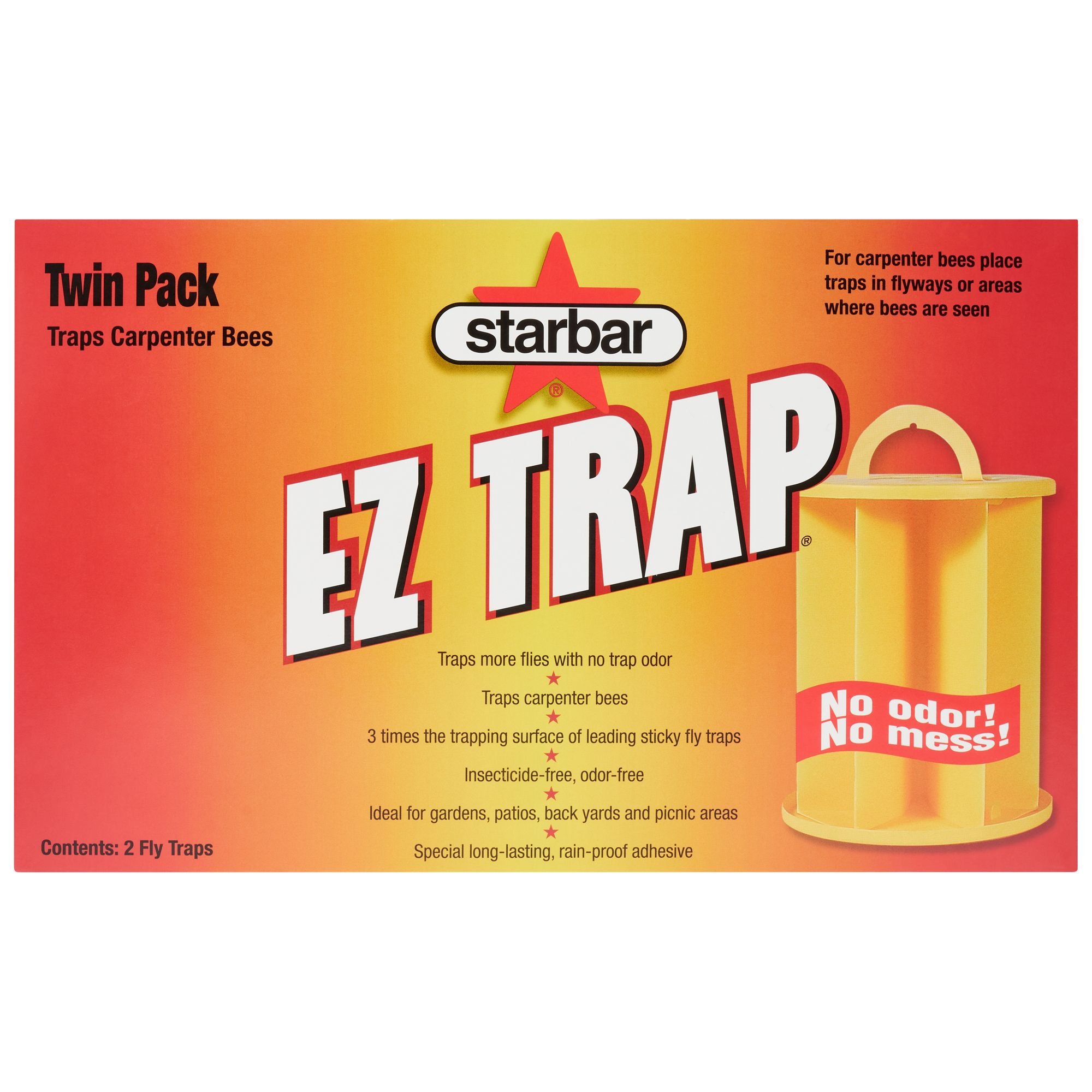STARBAR EZ Trap Fly Trap, 2 count Customer Questions - Chewy.com