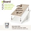 WAY BASICS zBoard Paperboard Incline Scratcher Cat Toy, White - Chewy.com