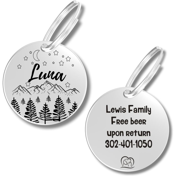 PERSONALIZED METAL DOG TAGS (Free Shipping) | Chewy