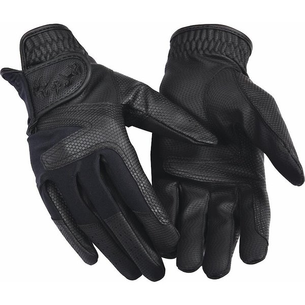 EQUINE COUTURE Ladies Stretch Show Riding Gloves, Black, X-Large ...
