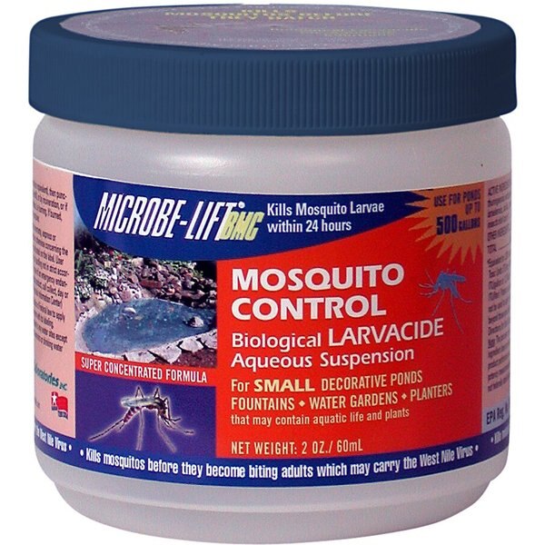 MICROBE-LIFT BMC Liquid Mosquito Control Aquarium Water Care, 2-oz jar ...
