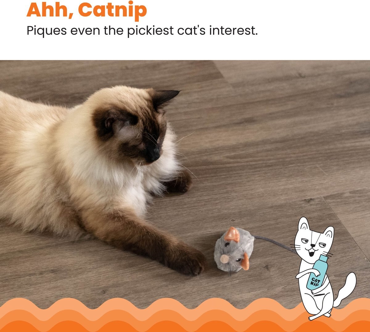 CATSTAGES Squeak Squeak Mouse Cat Toy - Chewy.com