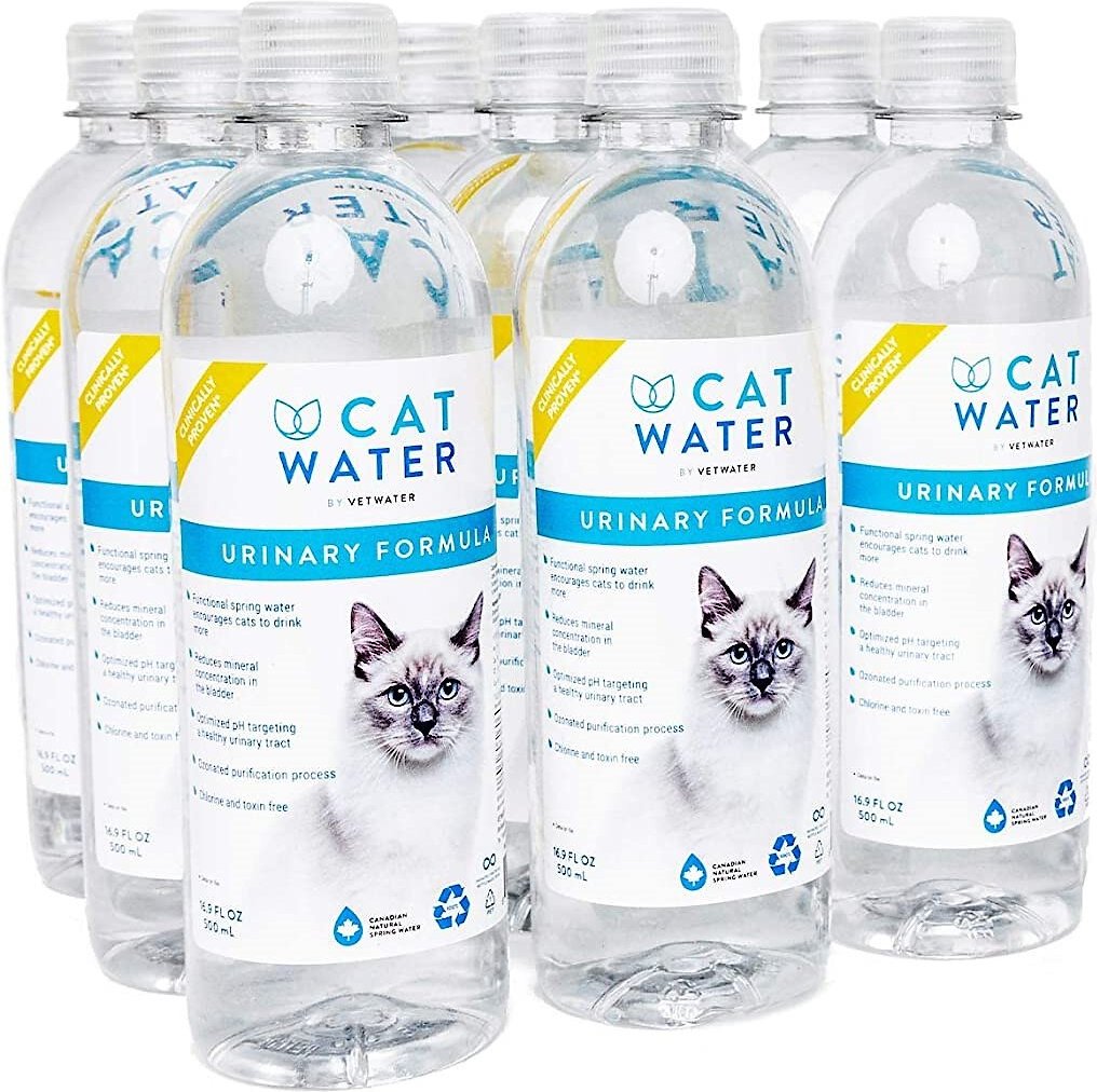 CATWATER pH Balanced Urinary Support Cat Water, 16.9-oz, 12 count ...
