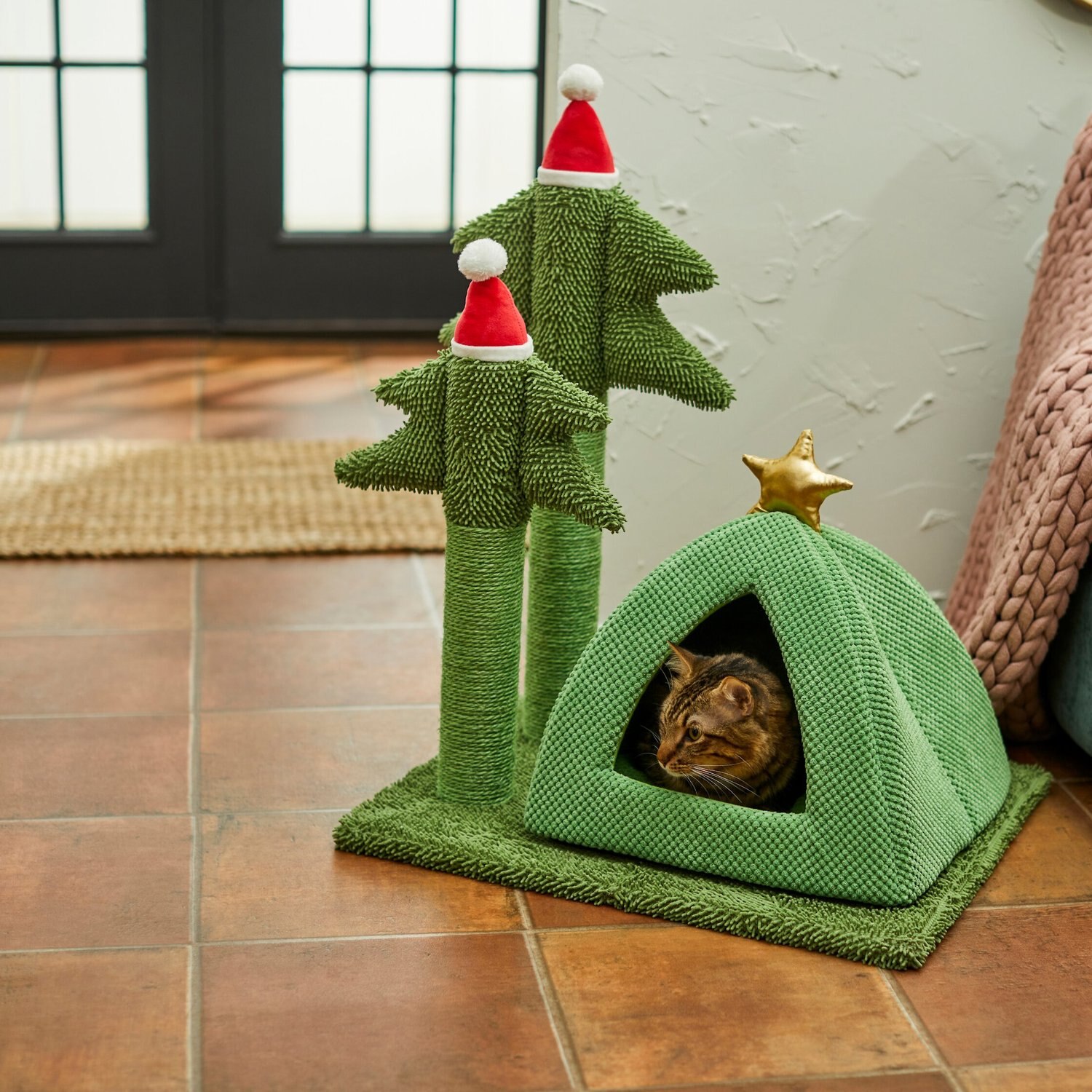 FRISCO Holiday Tree House & Scratching Posts - Chewy.com