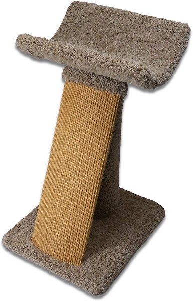 ROYAL CAT BOUTIQUE Cat Scratching Pad & Perch, Neutral - Chewy.com