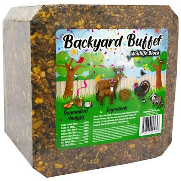 BACKYARD BUFFET Wildlife Treat, 20-lb block - Chewy.com