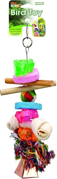 Discontinued - PENN-PLAX Bird Life Combo Kabob Bird Toy, Large - Chewy.com