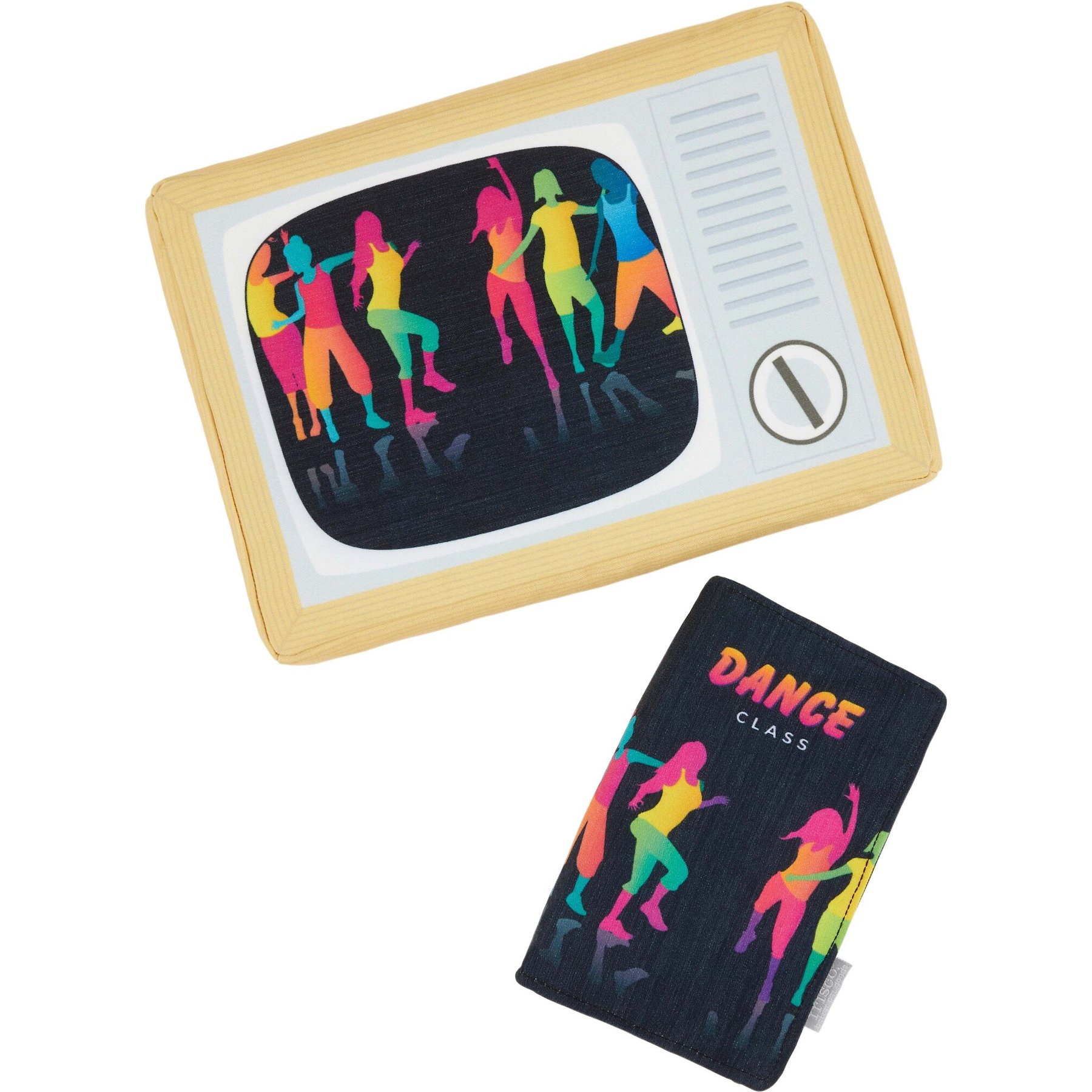 FRISCO TV & VHS Tape Plush Squeaky Dog Toy, 2 count - Chewy.com