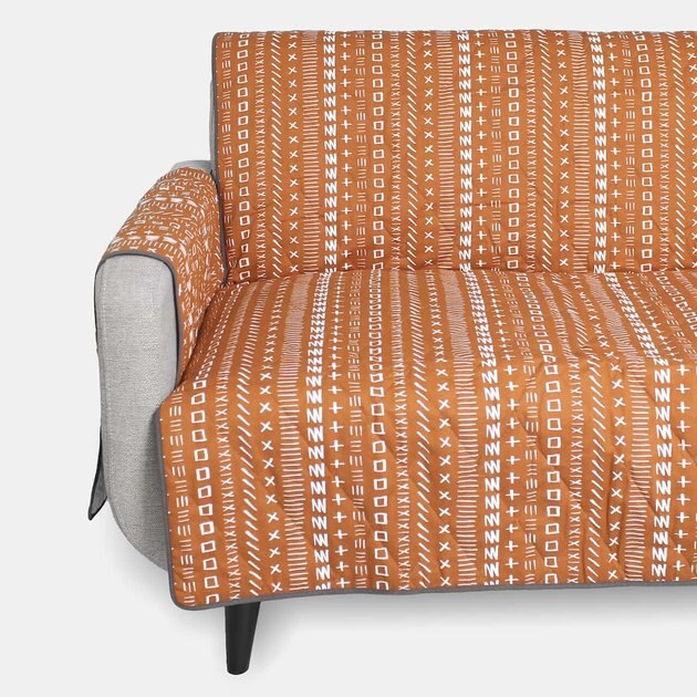 MOLLY MUTT Couch Cover, Rust, Large - Chewy.com