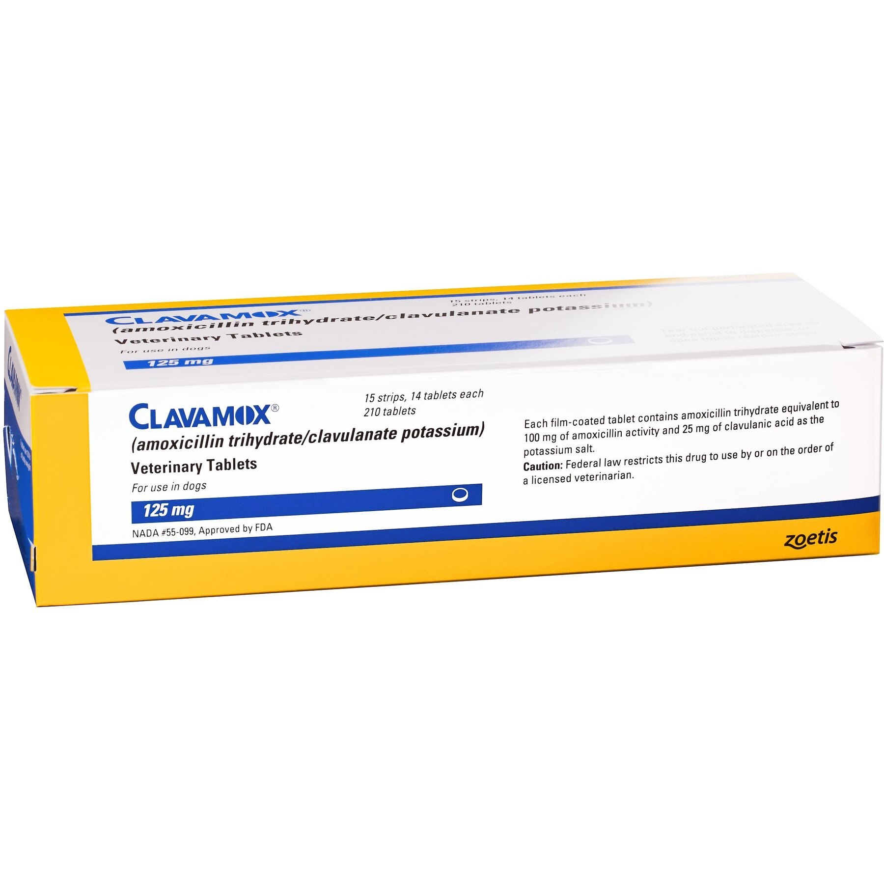 CLAVAMOX (Amoxicillin / Clavulanate Potassium) Chewable Tablets for ...