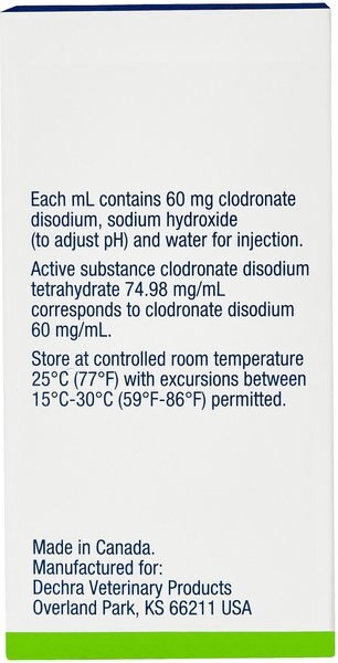 OSPHOS (clodronate) Injectable for Horses 60mg/mL, 15-mL, bundle of 2 ...