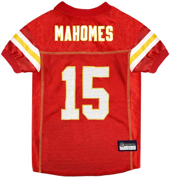 PETS FIRST NFLPA Dog & Cat Jersey, Patrick Mahomes, Medium - Chewy.com
