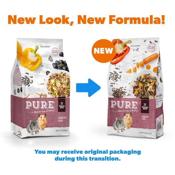 WHITE MILL PURE Hamster Food, 1.7-lb bag - Chewy.com