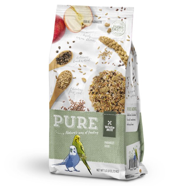 WHITE MILL PURE Parakeet Food, 1.6-lb bag - Chewy.com