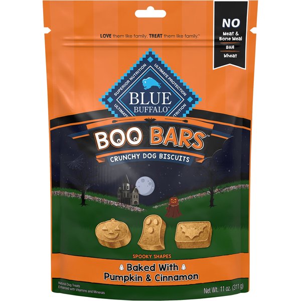 BLUE BUFFALO Bones Classic Biscuits Beef Mini Dog Treats, 12-oz bag ...