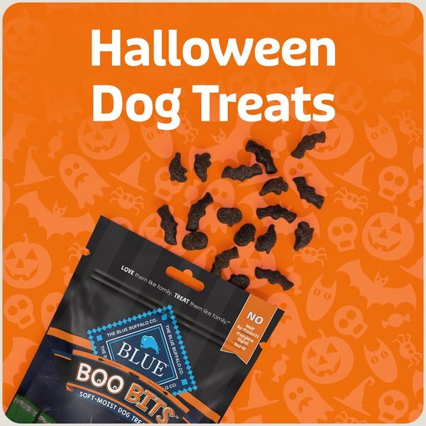 BLUE BUFFALO Boo Bits Tasty Chicken Recipe Soft & Chewy Halloween Dog ...