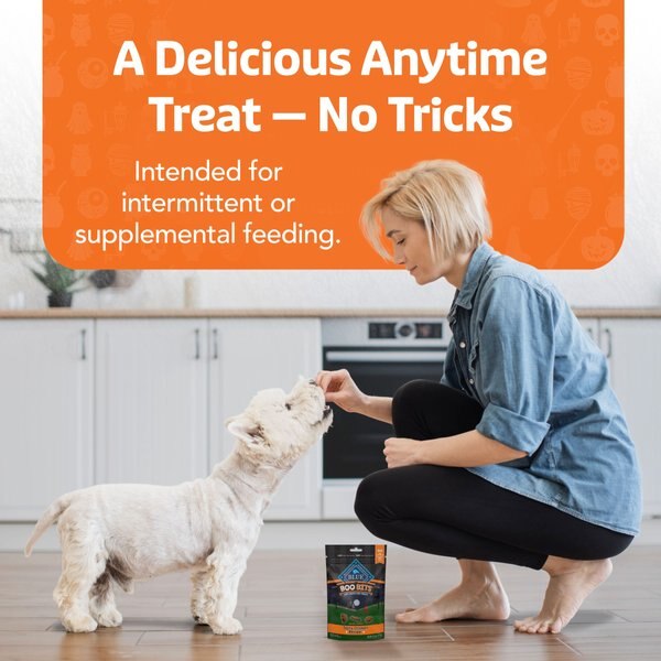 BLUE BUFFALO Boo Bits Tasty Chicken Recipe Soft & Chewy Halloween Dog ...