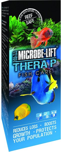 MICROBE-LIFT TheraP Aquarium Fish Water Treatment, 8-oz bottle - Chewy.com
