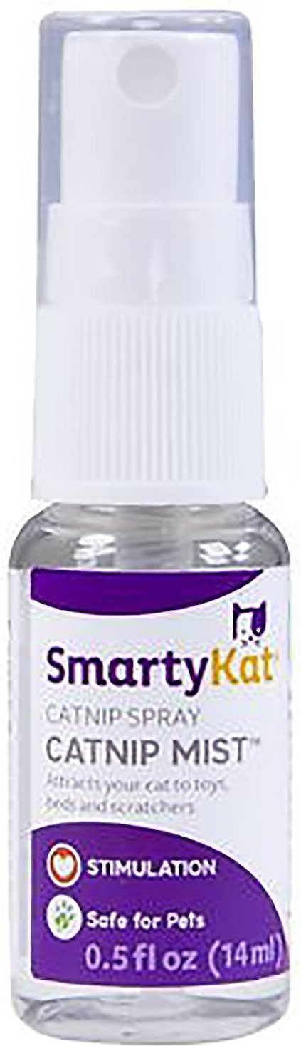 Smartykat Catnip Mist Spray 0 5 Oz Bottle Bundle Of 2