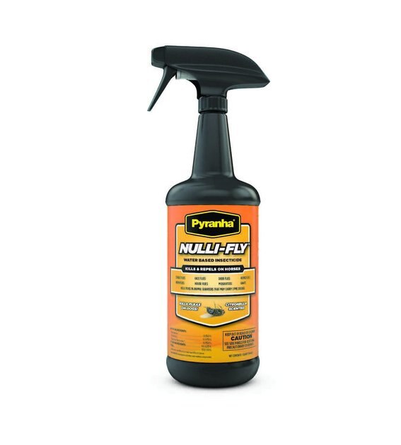 PYRANHA Nulli-Fly Horse Insecticide Spray, 32-oz bottle, bundle of 3 ...