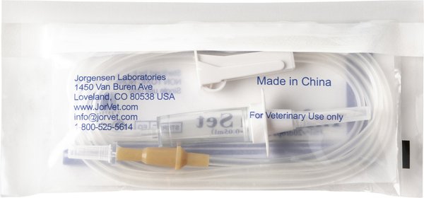 JORVET Infusion Set 72-in, 20 Drops per mL, 3 count - Chewy.com