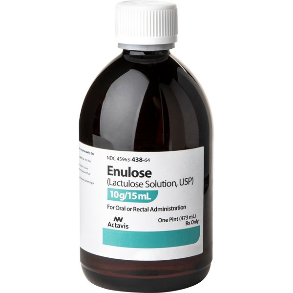 LACTULOSE (Generic) Oral Solution, 10g/15mL, 16-oz, bundle of 2 - Chewy.com