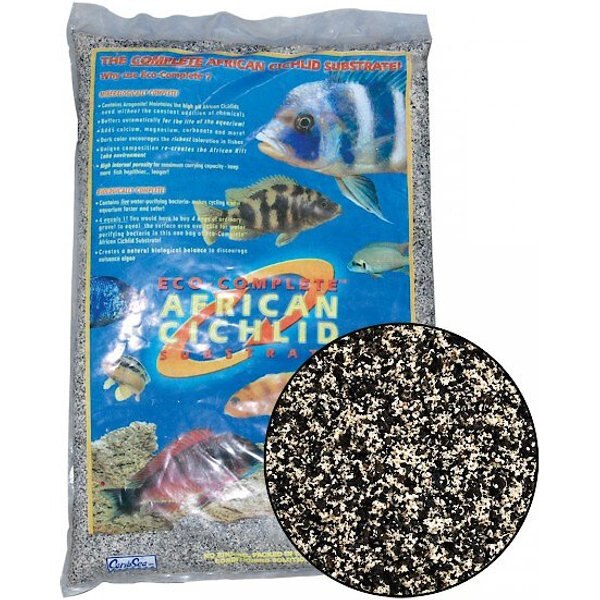 CARIBSEA Eco-Complete Cichlid Aquarium Substrate 10-lb bag - Chewy.com