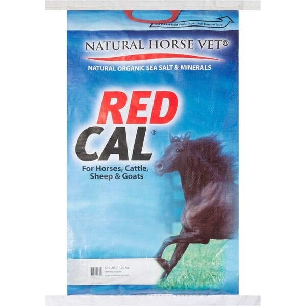 NATURAL HORSE VET Red Cal Original Nature's Minerals & Organic Sea Salt ...