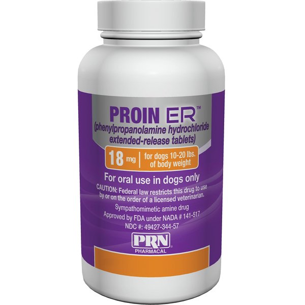 Proin (phenylpropanolamine hydrochloride) Extended-Release Tablets for ...