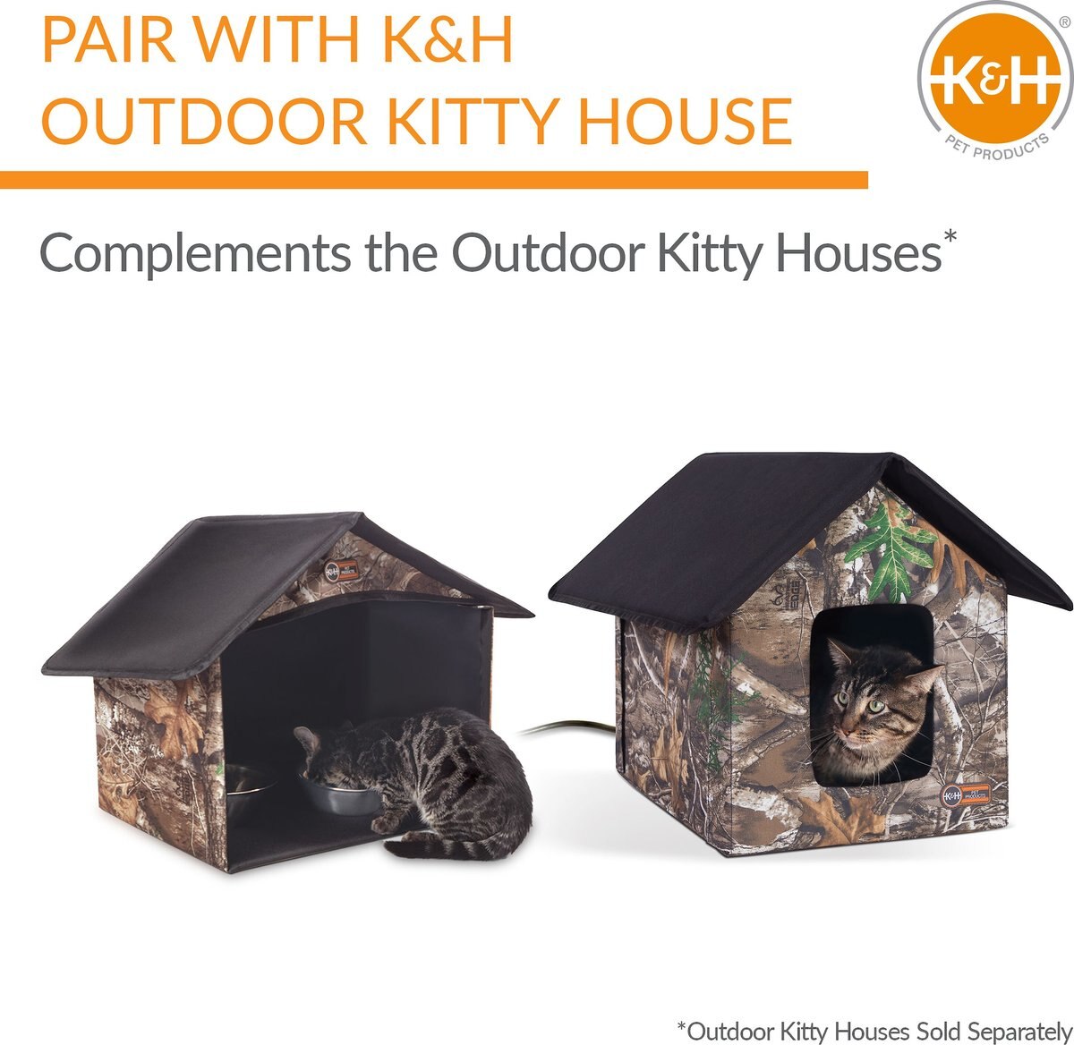 K&H PET PRODUCTS Outdoor Dining Room Cat Furniture, Realtree - Chewy.com