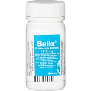 SALIX (Furosemide) Tablets for Dogs & Cats, 12.5-mg, 60 tablets - Chewy.com