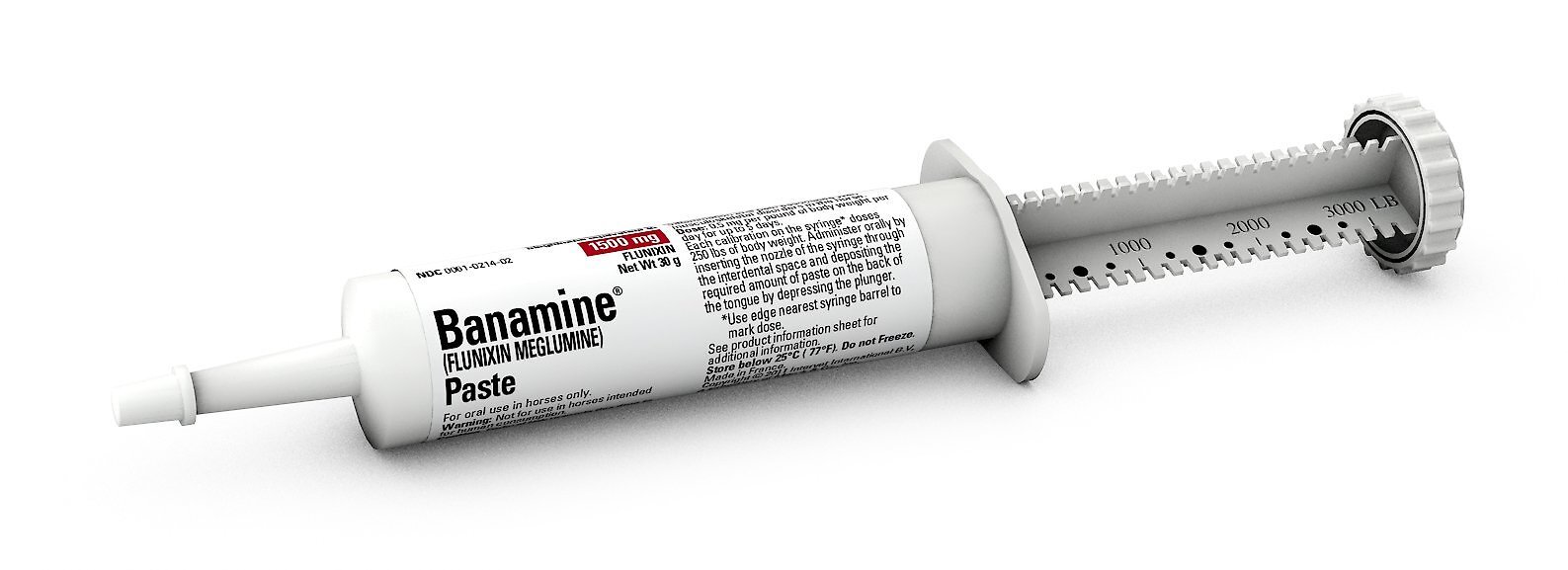 BANAMINE (flunixin meglumine) Paste for Horses, 30-gm syringe, bundle ...