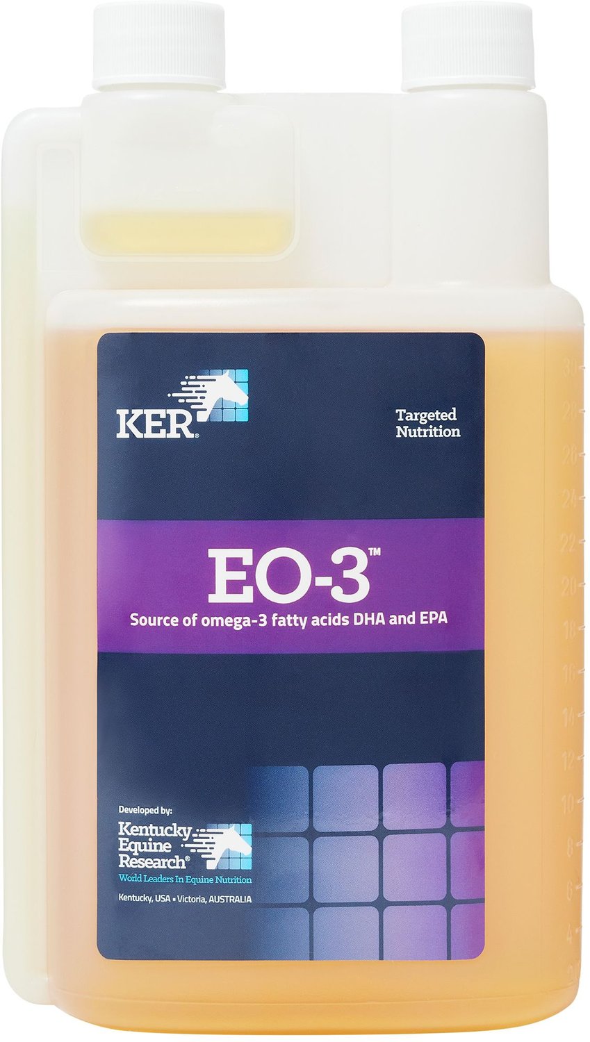 KENTUCKY EQUINE RESEARCH EO-3 Horse Supplement, 32-oz bottle - Chewy.com