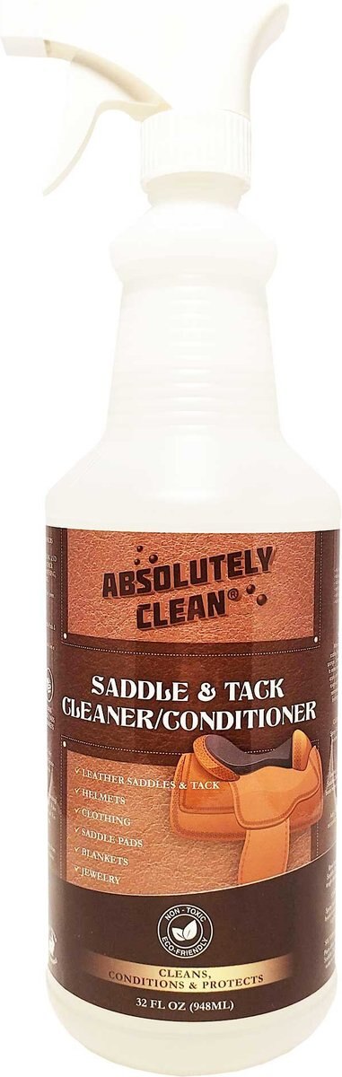 ABSOLUTELY CLEAN Saddle & Tack Cleaner Conditioner, 32-fl oz bottle ...