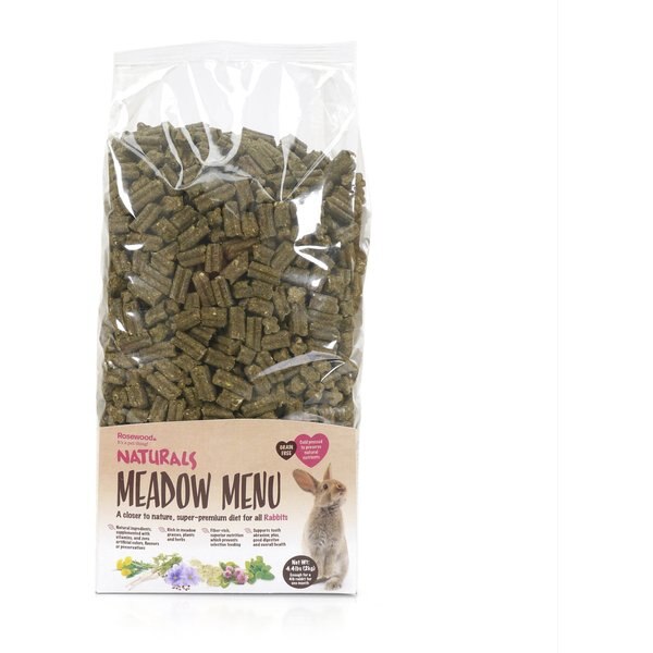 VERSELE-LAGA Nature Forage Blend Grain-Free Rabbit Food, 3-lb bag ...