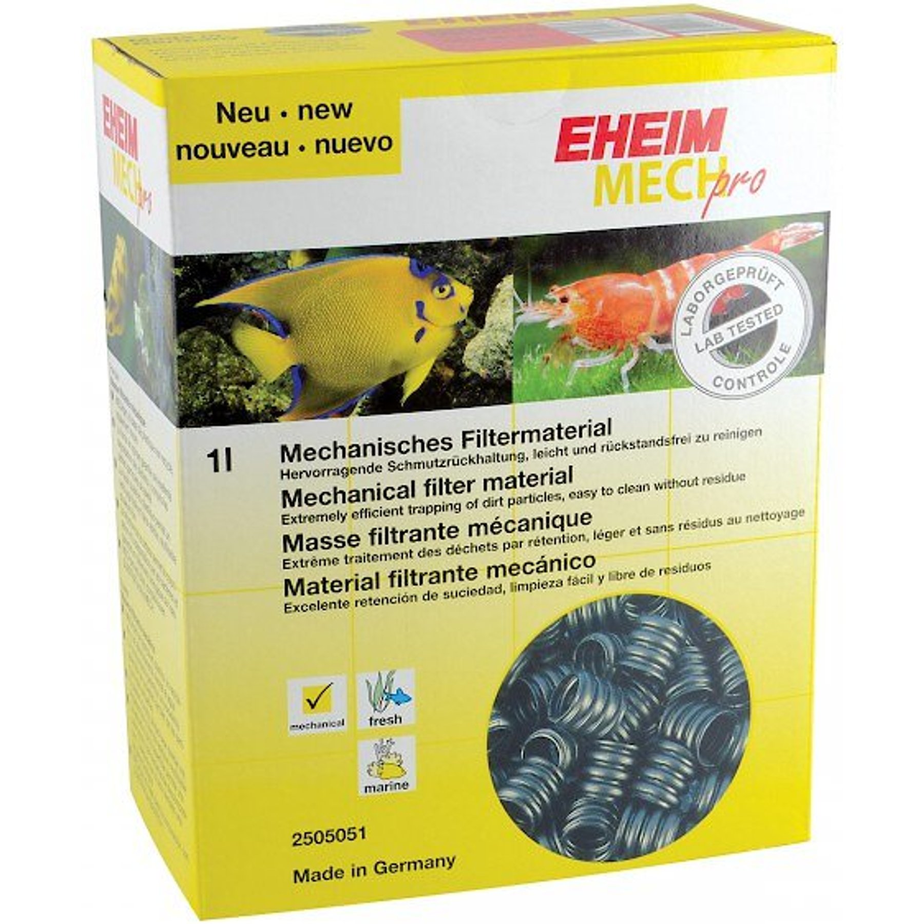 EHEIM MECHpro Mechanical Pre-Filter Media, 1-L - Chewy.com