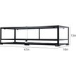 REPTI ZOO Sliding Doors Screen Ventilation Reptile Terrarium, 47-gal ...