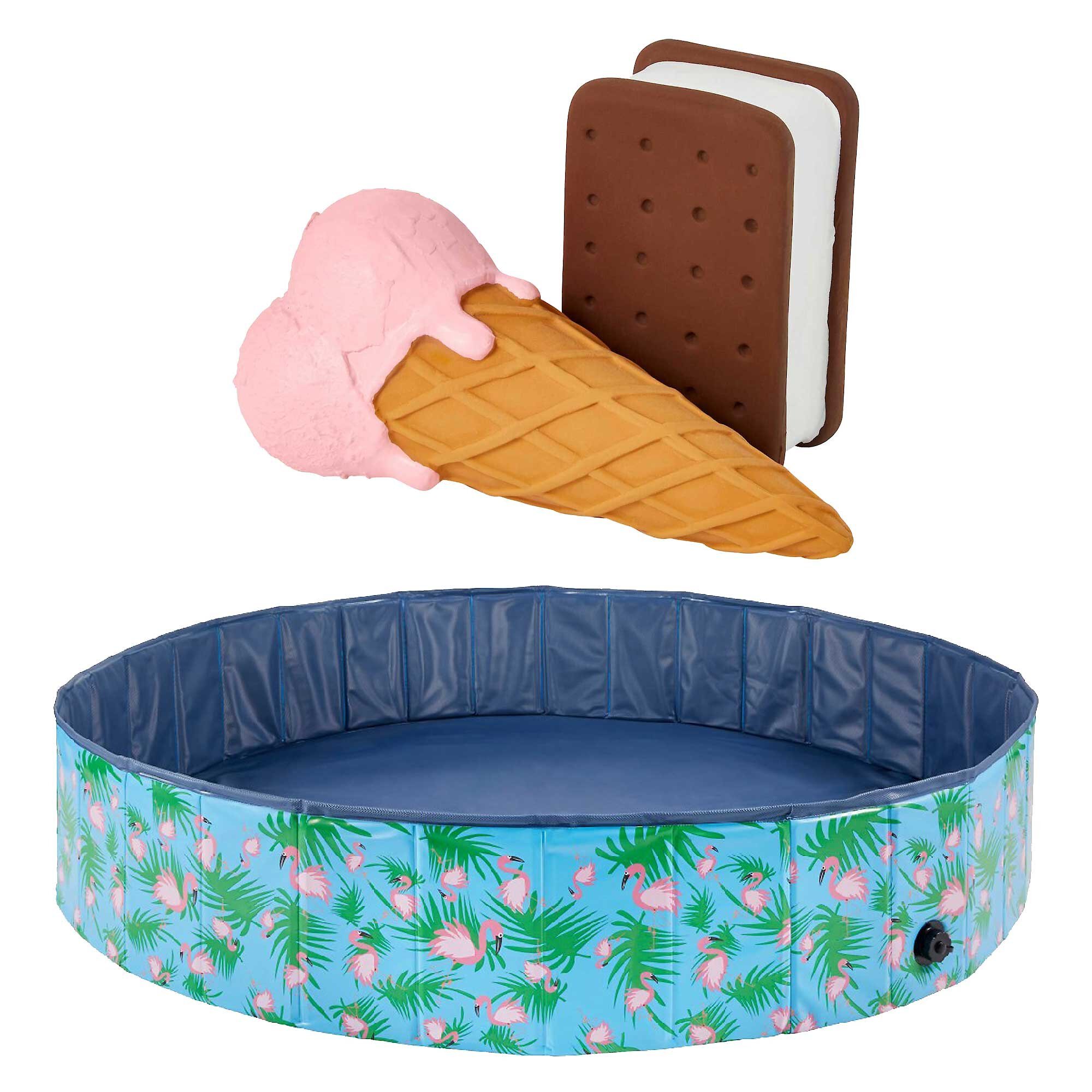 Questions and Answers about FRISCO Outdoor Dog Swimming Pool, Flamingo ...