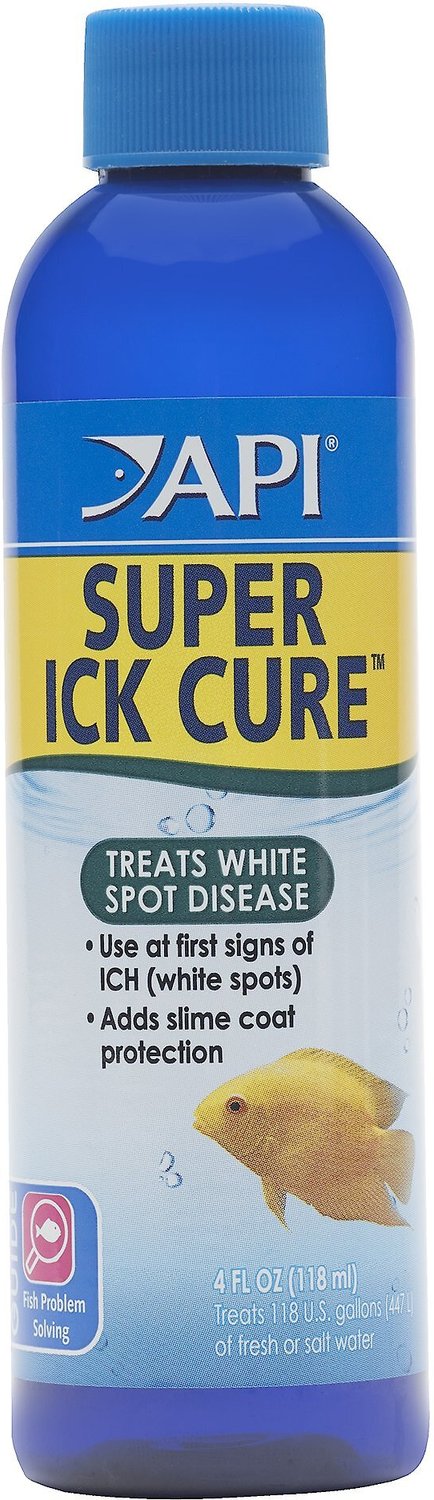 API Liquid Super Ick Cure Freshwater Aquarium Fish Medication, 4-oz ...