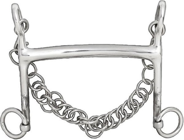HORZE EQUESTRIAN Mullen Mouth Weymouth Horse Bit, 5 - Chewy.com