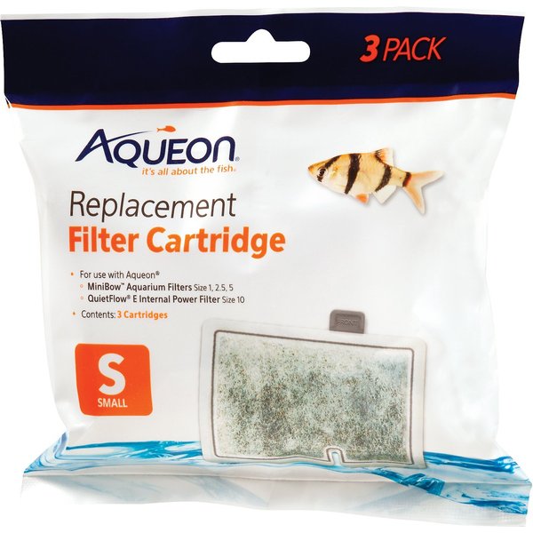 AQUEON Small Replacement Filter Cartridge, 6 count - Chewy.com