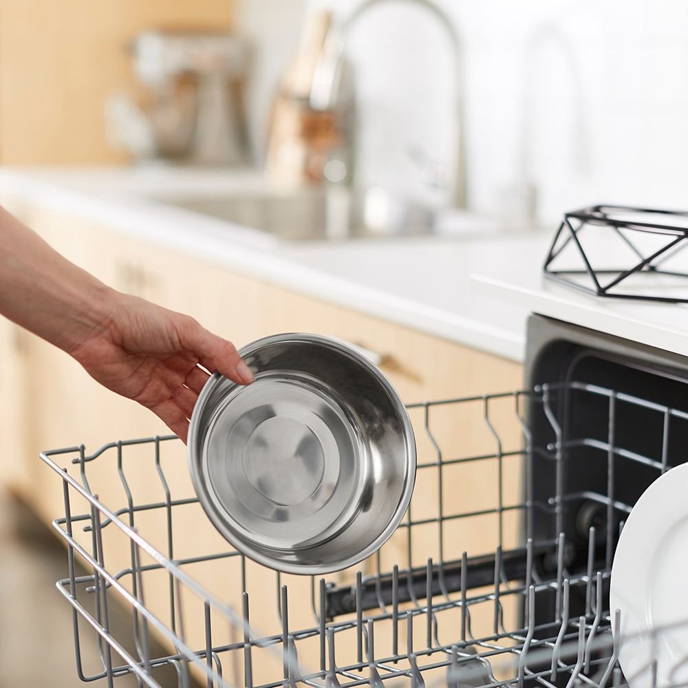 FRISCO Elevated Stainless Steel Dog & Cat Bowl with Metal Stand, Extra ...