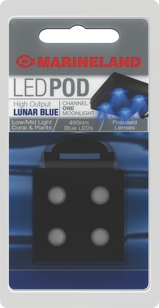 MARINELAND LED Mod Pod High Out Blue Aquarium Lighting - Chewy.com
