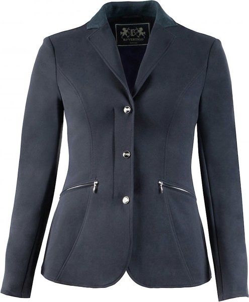 B VERTIGO Womens Sonia Softshell Show Jacket, Dark Navy, 10 - Chewy.com