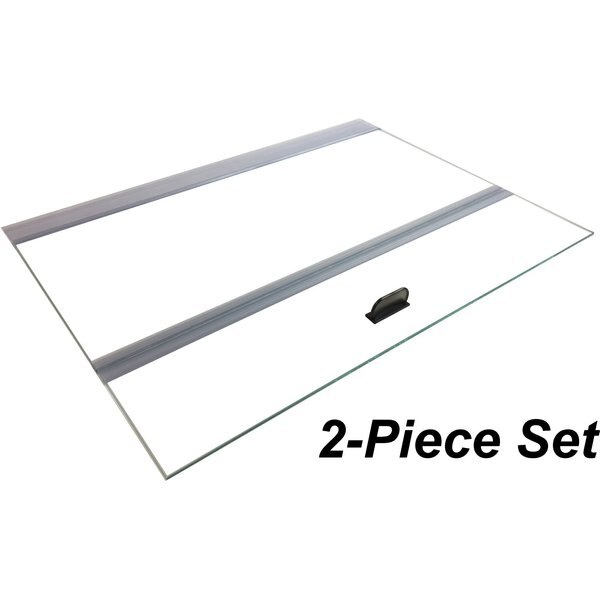 H2PRO Glass CanopyA Aquarium Fish Tank Cover, 48-in - Chewy.com