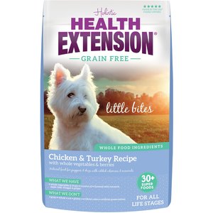 HEALTH EXTENSION Little Bites Lite Chicken & Brown Rice Recipe Dry Dog ...