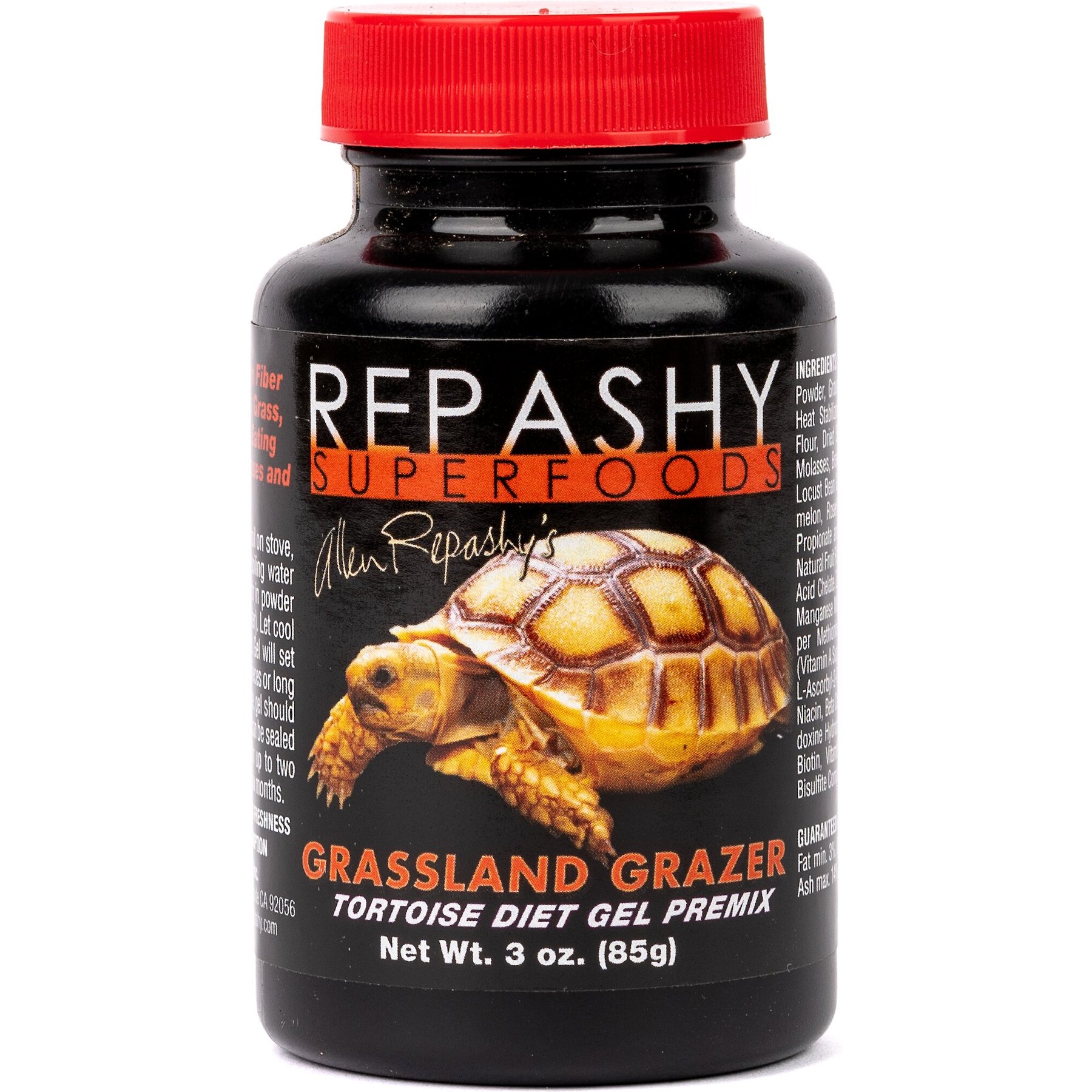 REPASHY SUPERFOODS Grassland Grazer Gel Premix Tortoise Food, 3-oz ...