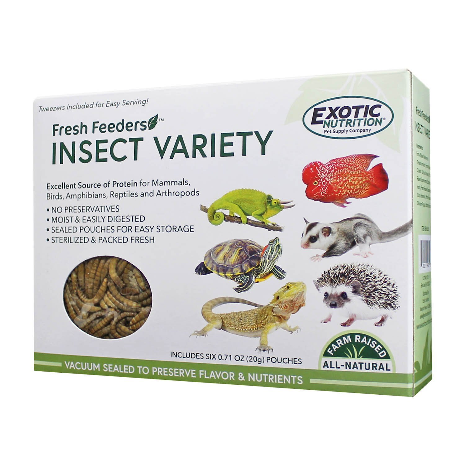 Questions and Answers about EXOTIC NUTRITION Fresh Feeders Insect ...