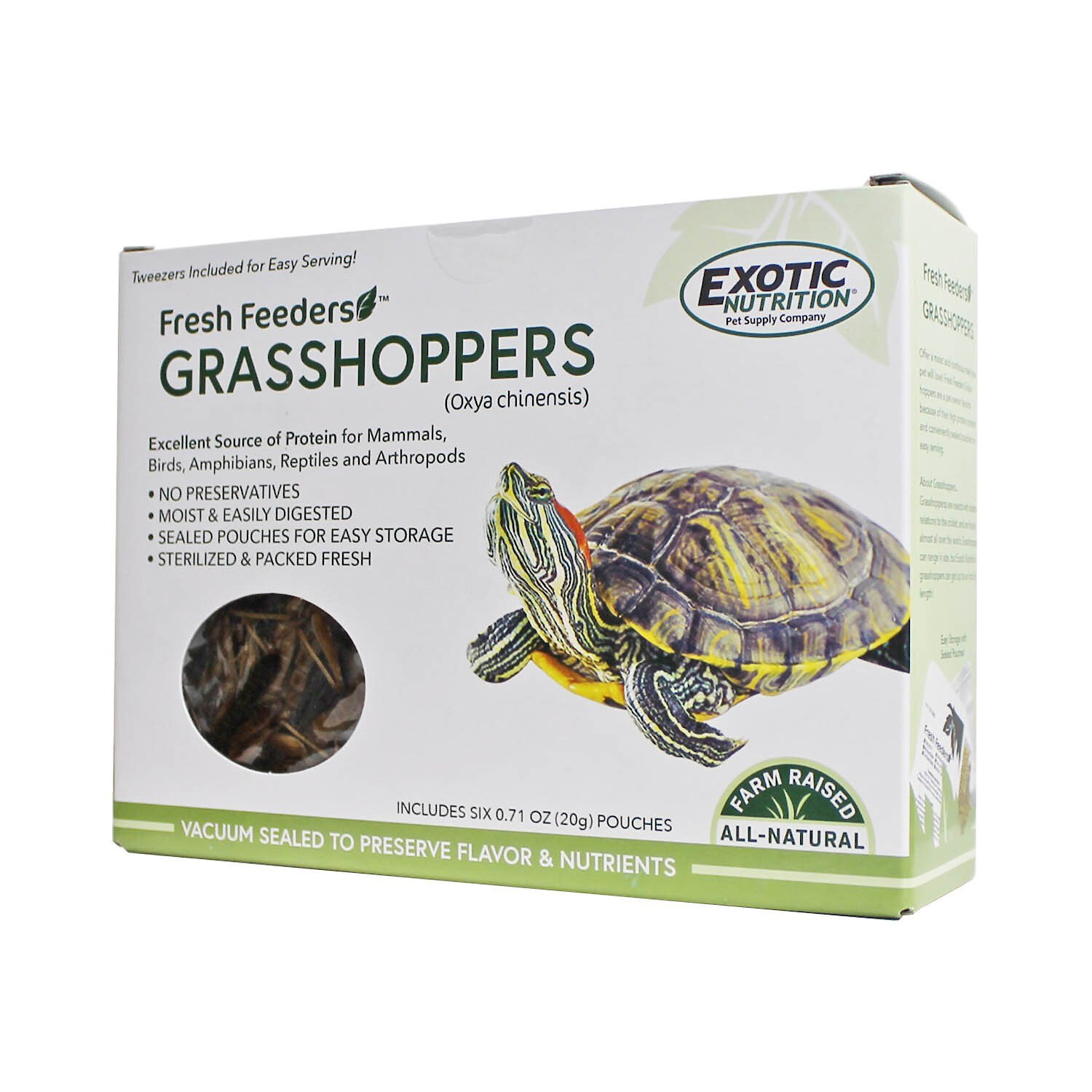 Questions and Answers about EXOTIC NUTRITION Fresh Feeders Grasshoppers ...