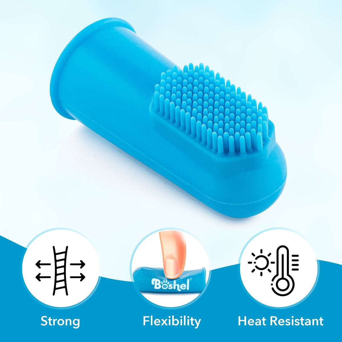 BOSHEL Silicone Finger Dog & Cat Toothbrush Set - Chewy.com